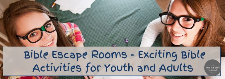 4 Awesome Printable Bible Escape Room Games to Play - Savoring Each Moment