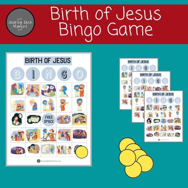 15 Awesome Nativity Scene Printables for Kids - Savoring Each Moment