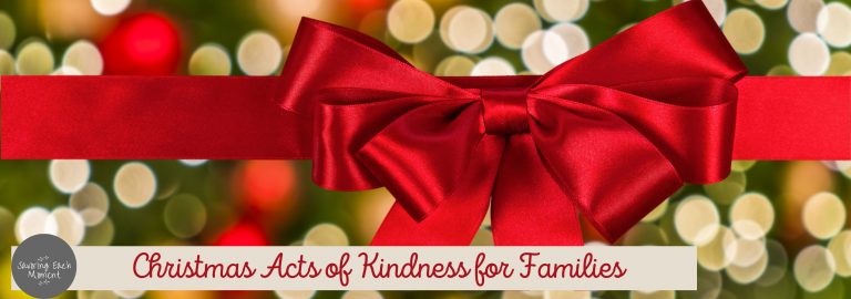 27 Simple Christmas Acts of Kindness for Families - Savoring Each Moment
